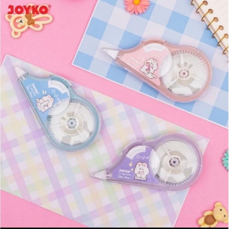 Jual Correction Tape Joyko ct-522-gtm 12m (1pcs) | Shopee Indonesia