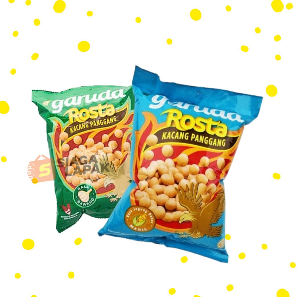 Jual Kacang Panggang Garuda Rosta 20gr Mini All Varian Bawang Jagung ...