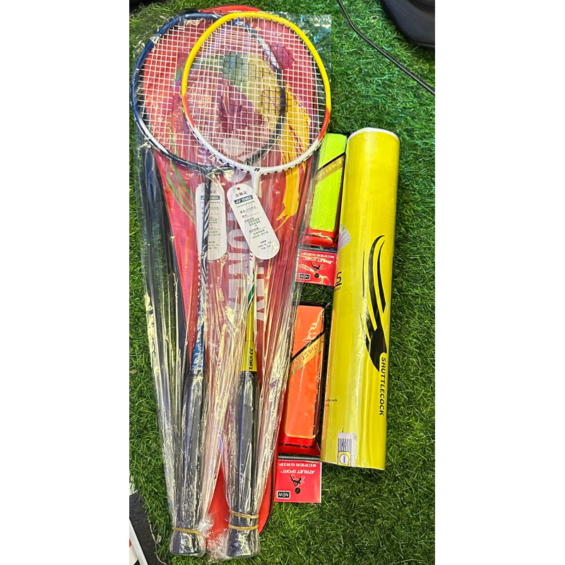 Jual RAKET BADMINTON MURAH LENGKAP SENAR+GRIP+TAS BONUS KOK | Shopee ...