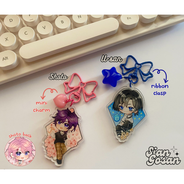 Jual Shoto Shxtou Spring Outfit Unnämed U-SAN Vtuber EN Keychain ...