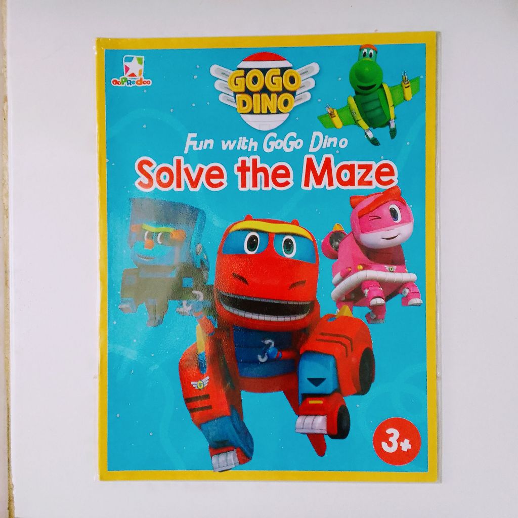 Jual Gogo dino fun with gogi dino solve the maze | Shopee Indonesia