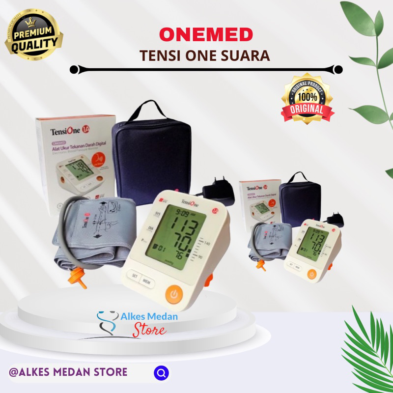 Jual TENSIMETER DIGITAL DENGAN SUARA TENSIONE 1A ONEMED ORIGINAL TENSI ...