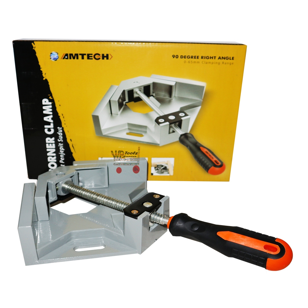 Jual AMTECH Corner Clamp Catok Kayu Siku Sudut Clamp 95 x 68 mm Swing ...