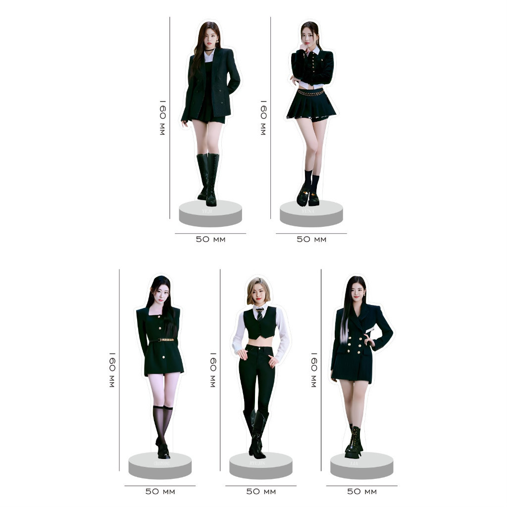 Jual STANDEE FIGURE KPOP ITZY CHECKMATE 1ST TOUR VERSION | Shopee Indonesia