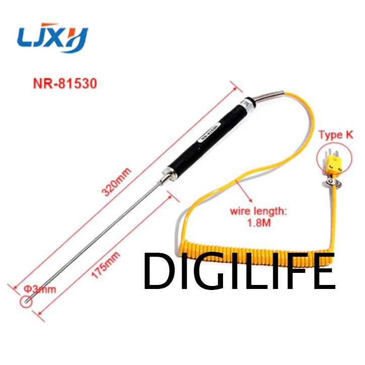 Jual Surface Probe Thermocouple K Type NR81530 Temperature Sensor NR-81530 Thermometer Stick ...