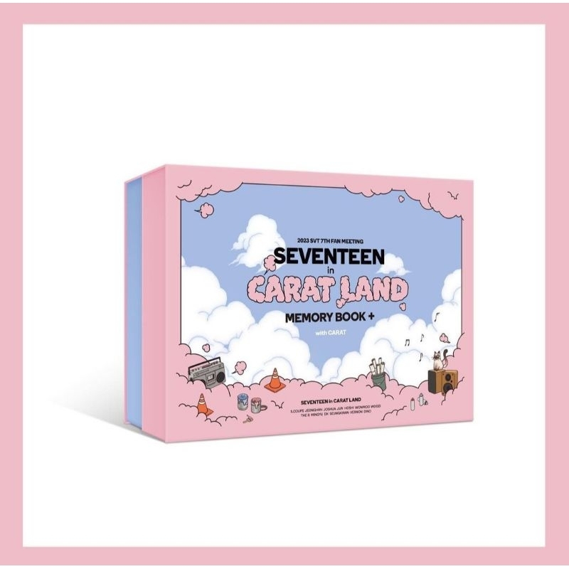 Jual OFFICIAL SEVENTEEN CARAT LAND SVT 2023 7TH FAN MEETING MEMORY BOOK ...