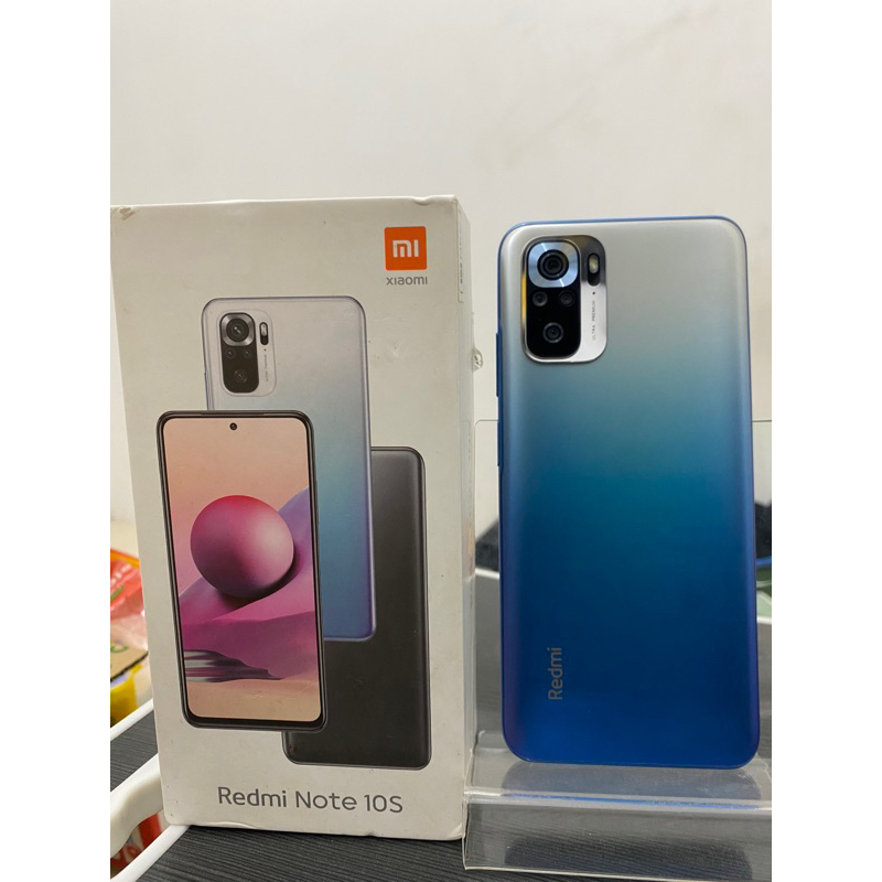 Jual XIAOMI REDMI NOTE 10s 8/128 SECOND BEKAS FULLSET BERGARANSI ...