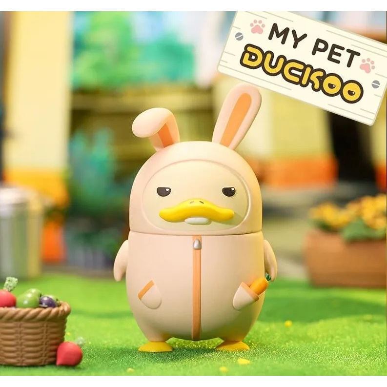 Jual POP MART x Duckoo My Pet Rabbit box cosplay cute mini figure New ...