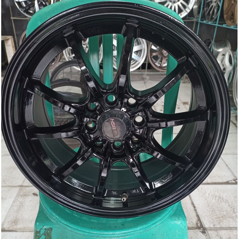 Jual velg second HSR mugen ring 15 lebar 7 rata doble pcd | Shopee Indonesia