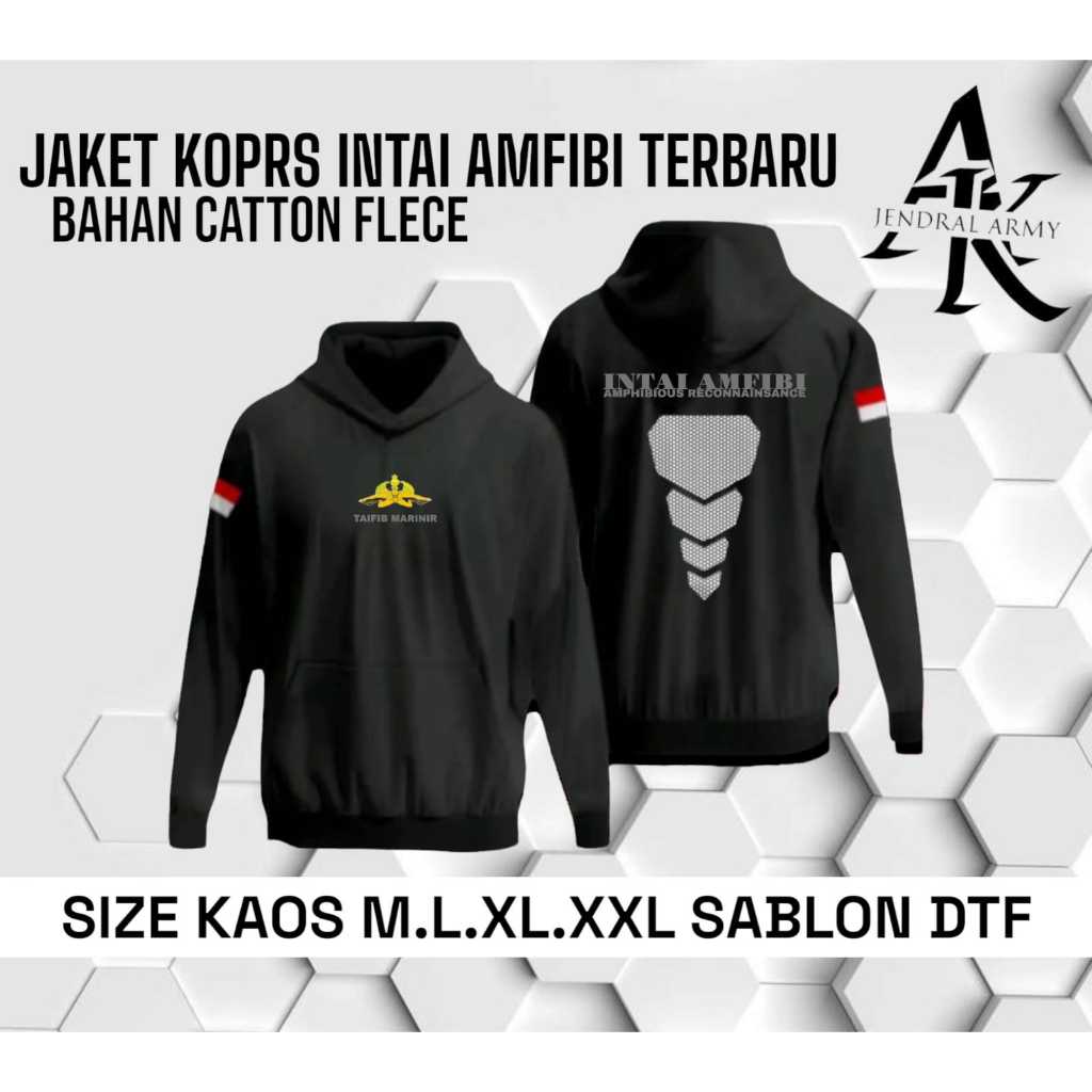 Jual Jaket TAIFIB MARINIR / Intai Amfibi Bahan Catton Flece | Shopee ...