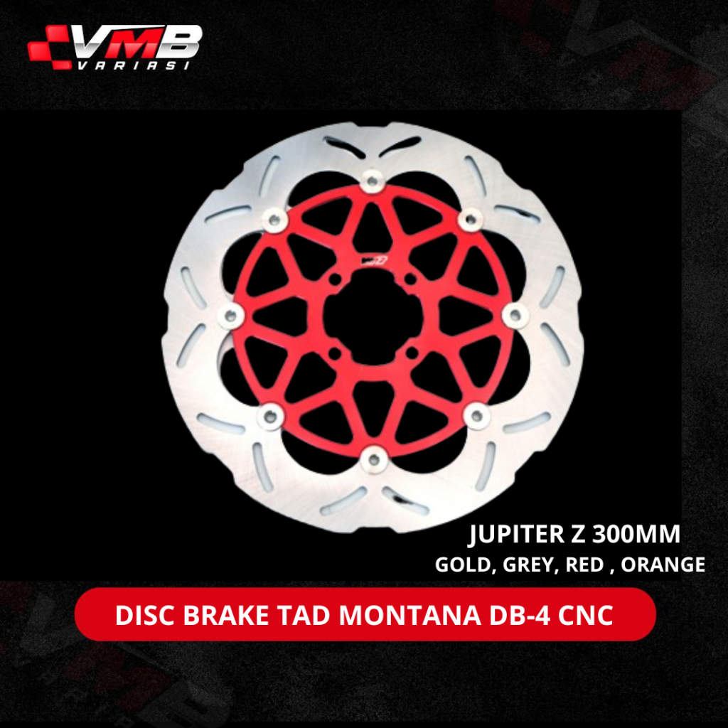 Jual DISC BRAKE TAD MONTANA DB-4 CNC BEAT, JUPITER Z, MX, NMAX | Shopee ...