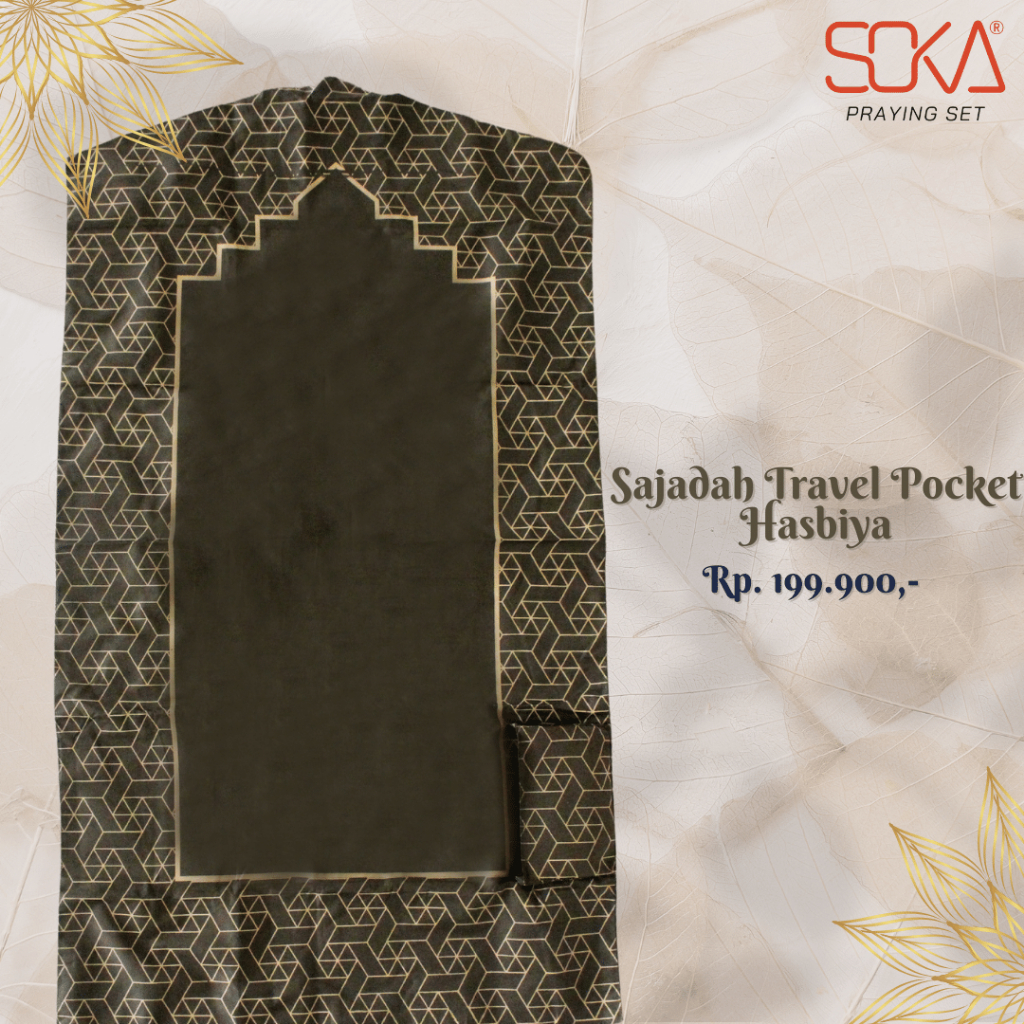 Jual SOKA - Sajadah Travel Pocket Hasbiya | Sajadah Umroh Haji ...