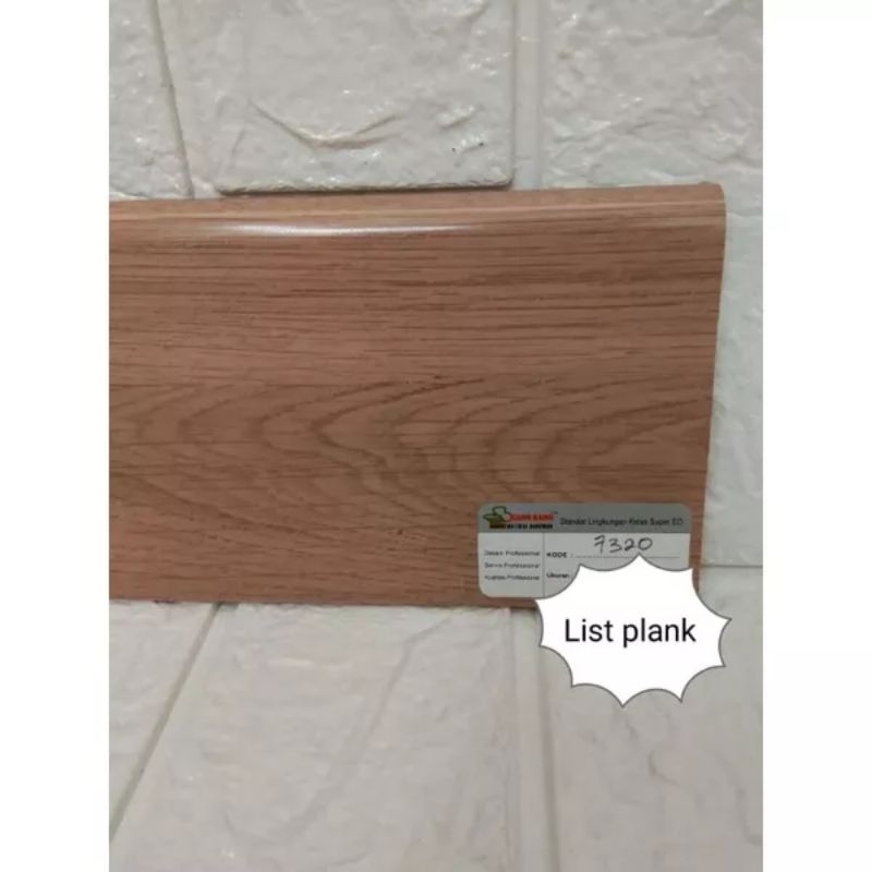 Jual Plint PVC / List dinding PVC / List plank PVC isi 2,4meter ...