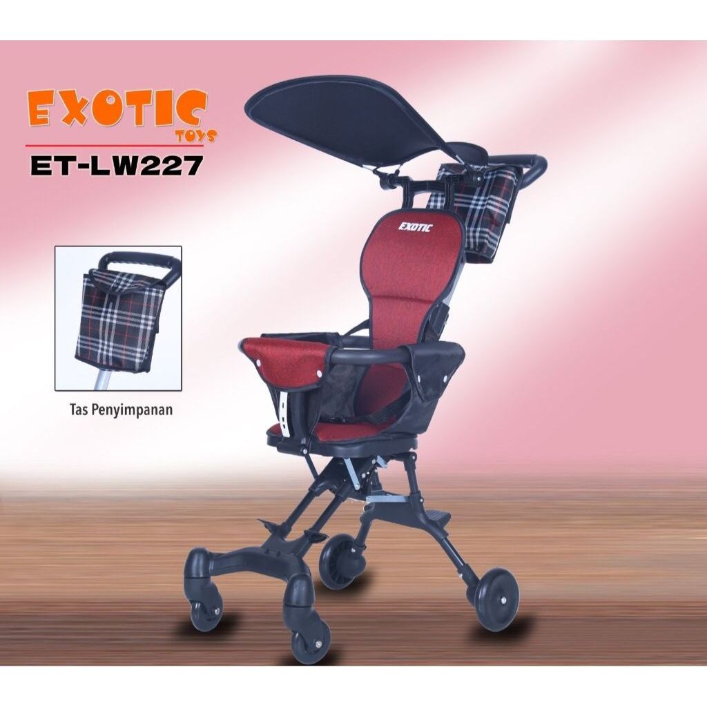 Jual Magic Stroller Exotic Traveller Canopy Cabin Size | Shopee Indonesia