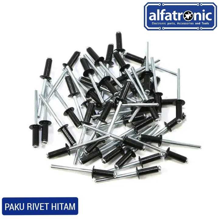 Jual PAKU RIVET THANOS SY-LD 4 x 12 HITAM 1000 PCS | Shopee Indonesia