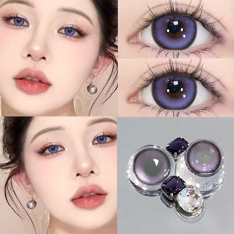 Jual Contact lens 2PCs Pattaya pro Brown/Galaxy Gray/Taylor Gray ...