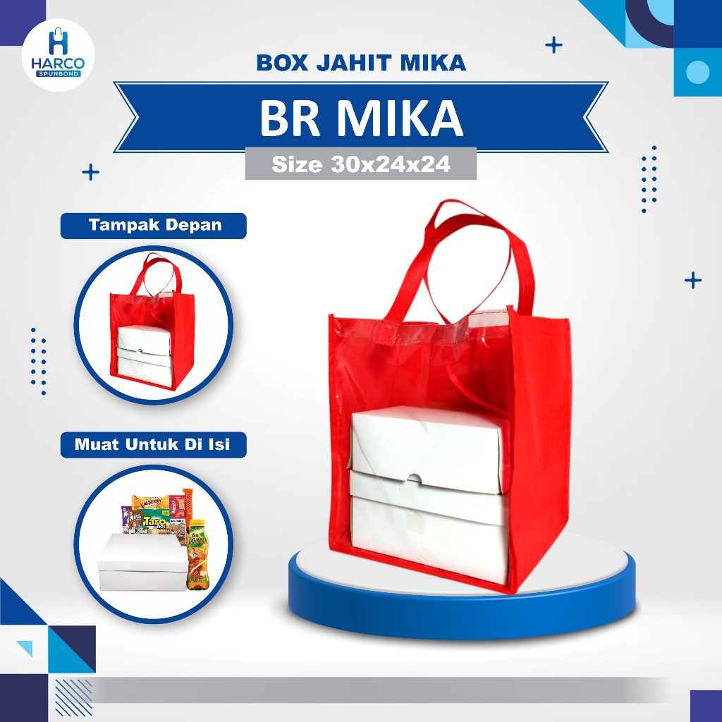 Jual HARCO Goodie Bag Parcel | Tas Hajatan Murah Tas Box Nasi | Tas Tasyakuran | Box Jahit Mika ...