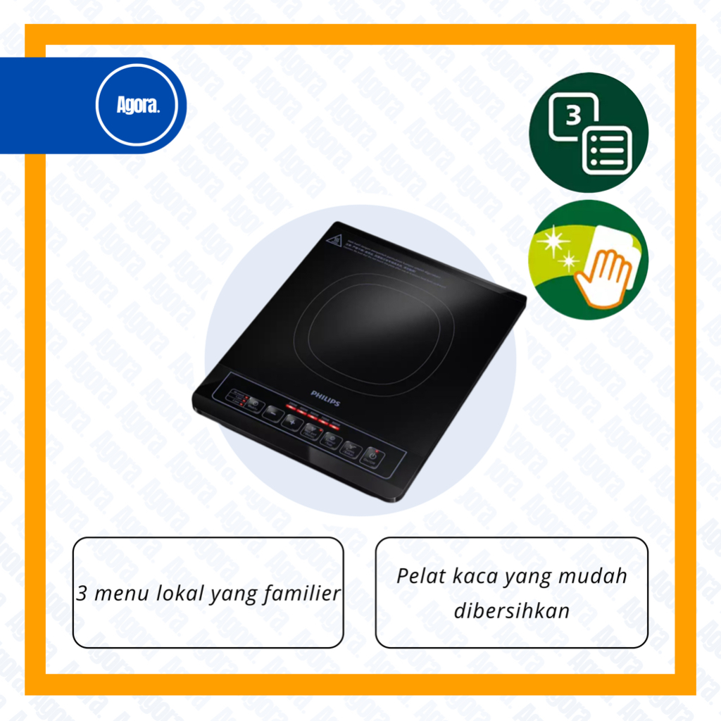 Jual Philips Induction Cooker HD4902/33 - Kompor Listrik - 800W - 3000 ...