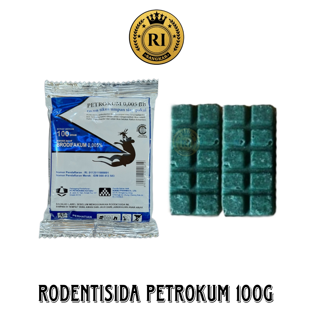 Jual Racun Tikus Rodentisida Petrokum 100G | Shopee Indonesia