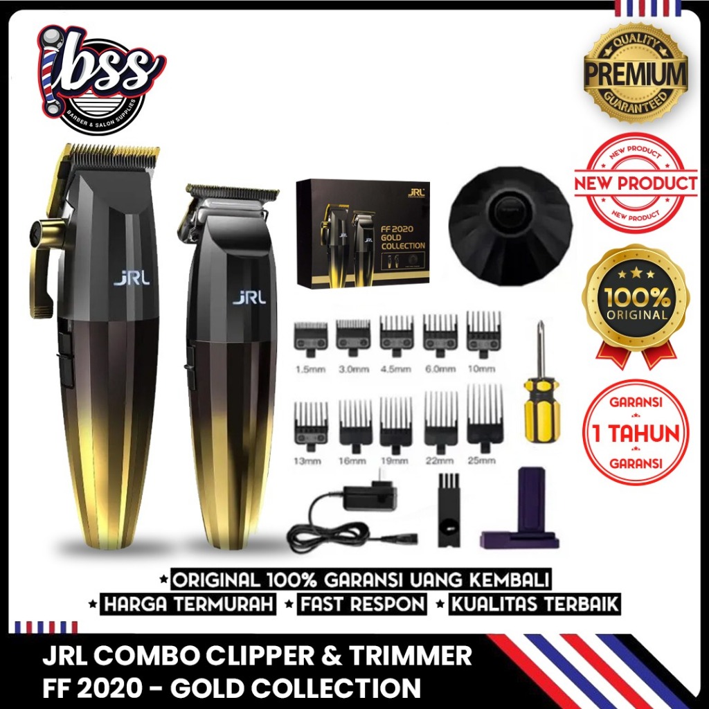 Jual JRL CLIPPER FF 2020C / JRL TRIMMER FF 220T ORIGINAL ALAT CUKUR ...