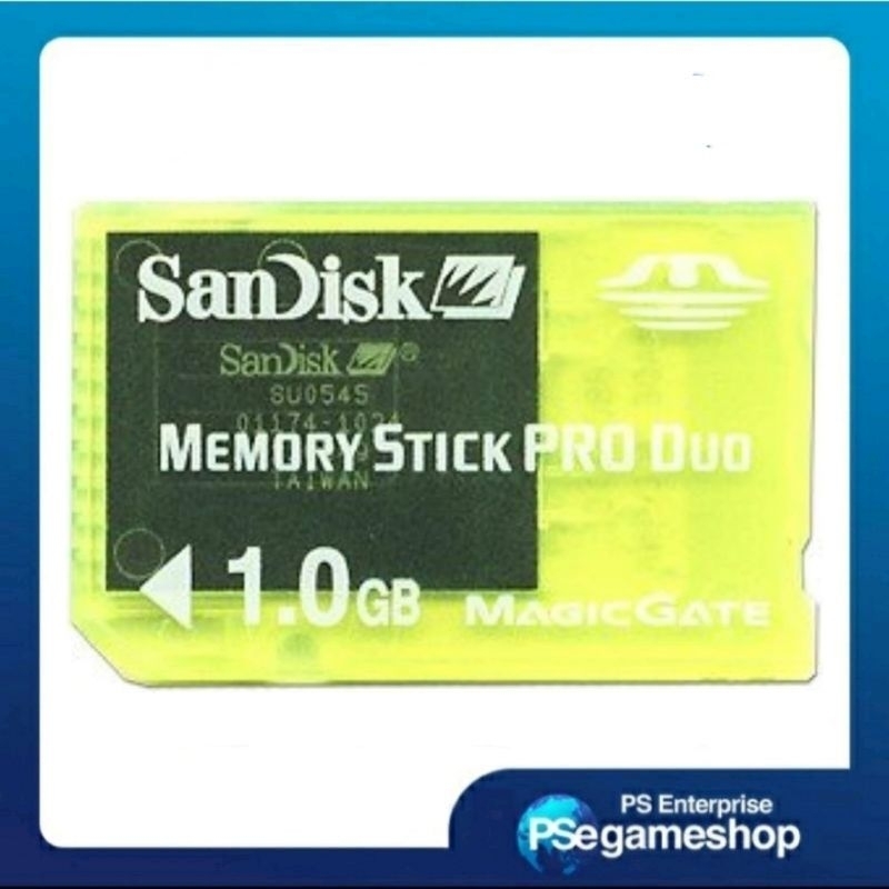 Jual SanDisk 1.0GB Memory Stick Pro Duo Card (Transparent Green ...