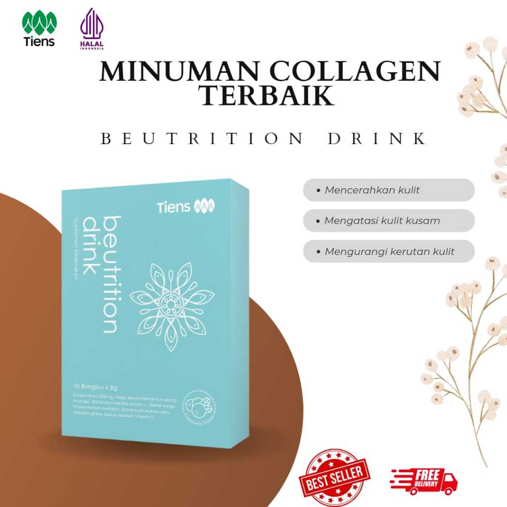 Jual Beutrition Drink Tiens Minuman Collagen - Glasskin Drink Premium ...