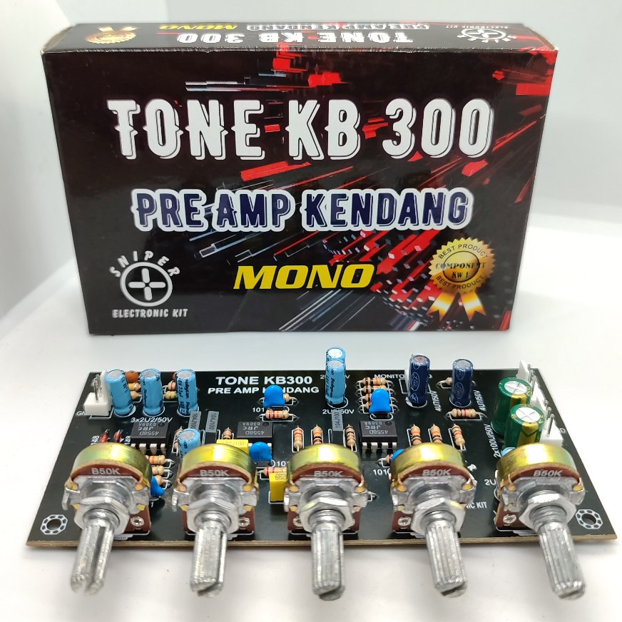 Jual Tone Control Preamp KB300 Kendang Mono Sniper | Shopee Indonesia