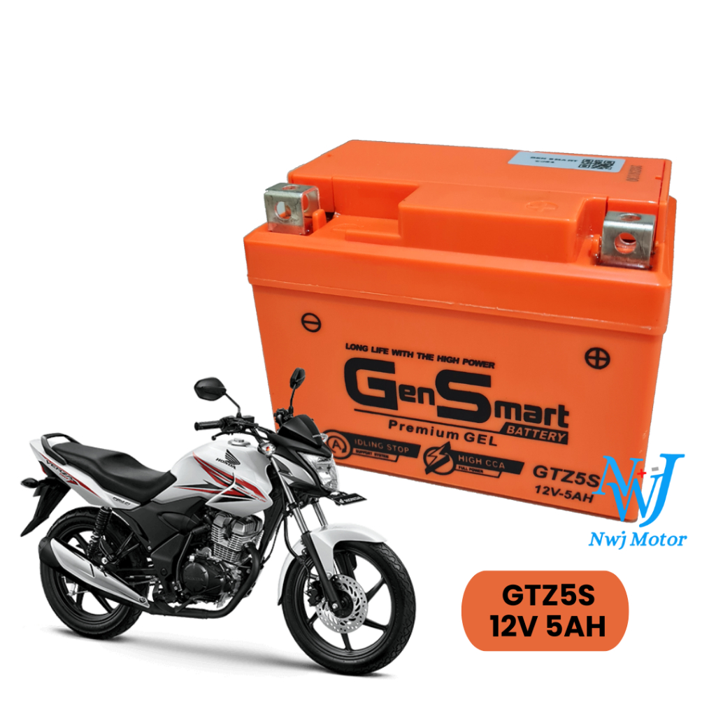 Jual AKI KERING MOTOR HONDA VERZA MEGA PRO MONOSHOCK GTZ5S YTZ5S YTZ4V ...