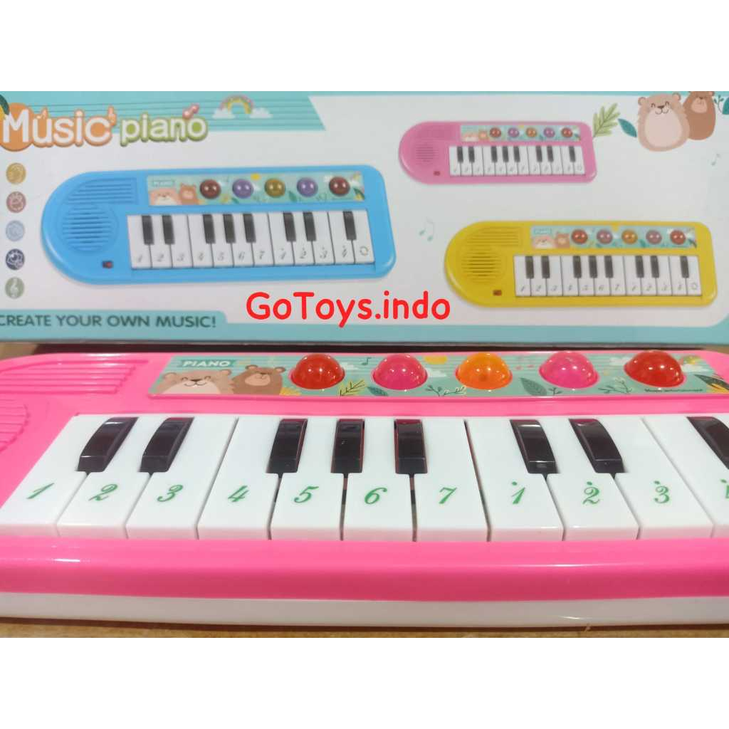 Jual MAINAN EDUKASI ANAK CEWEK COWOK PIANO MELODY MINI ORGAN MELODY ...