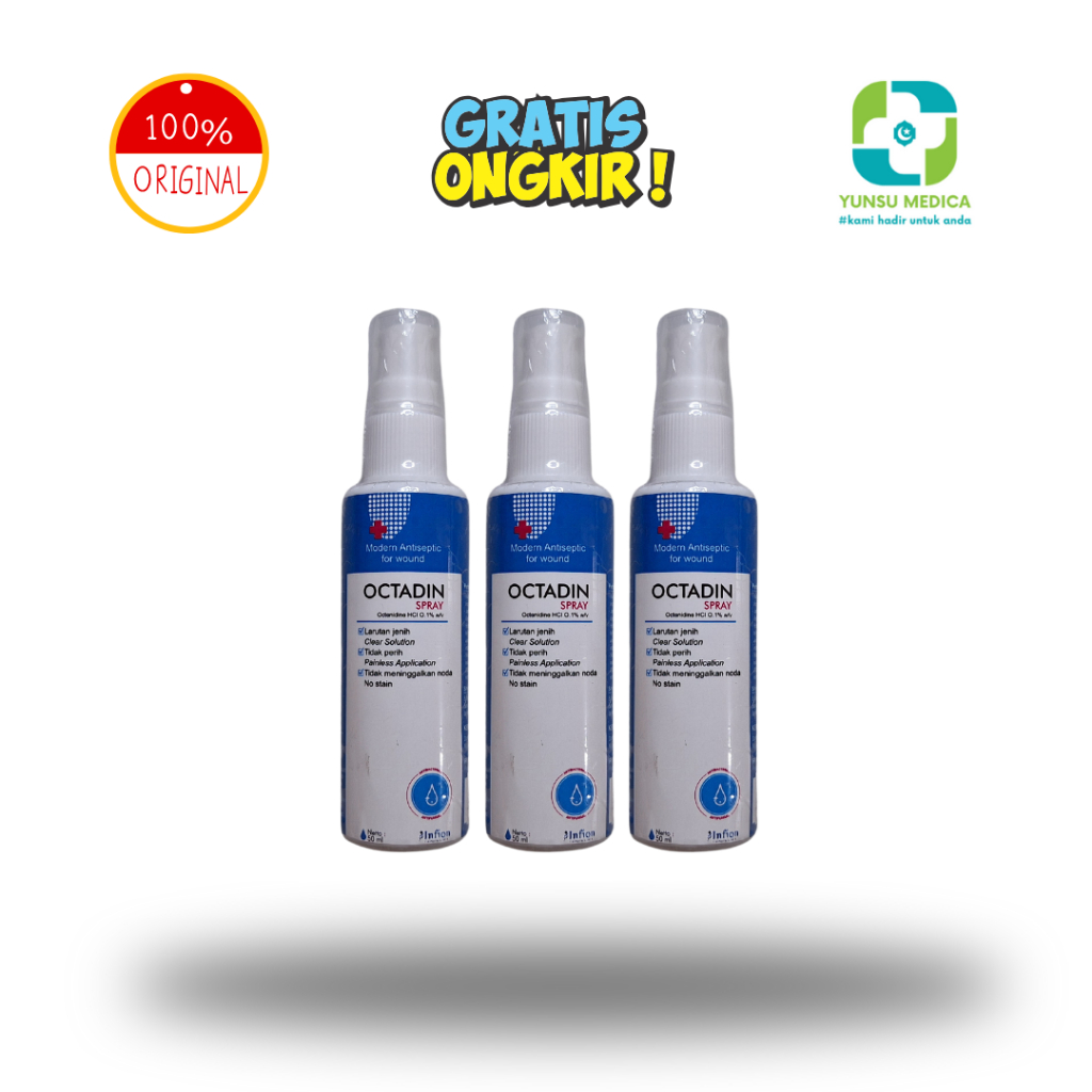 Jual Octadin Spray | Octadin Gel | segala jenis luka | Shopee Indonesia