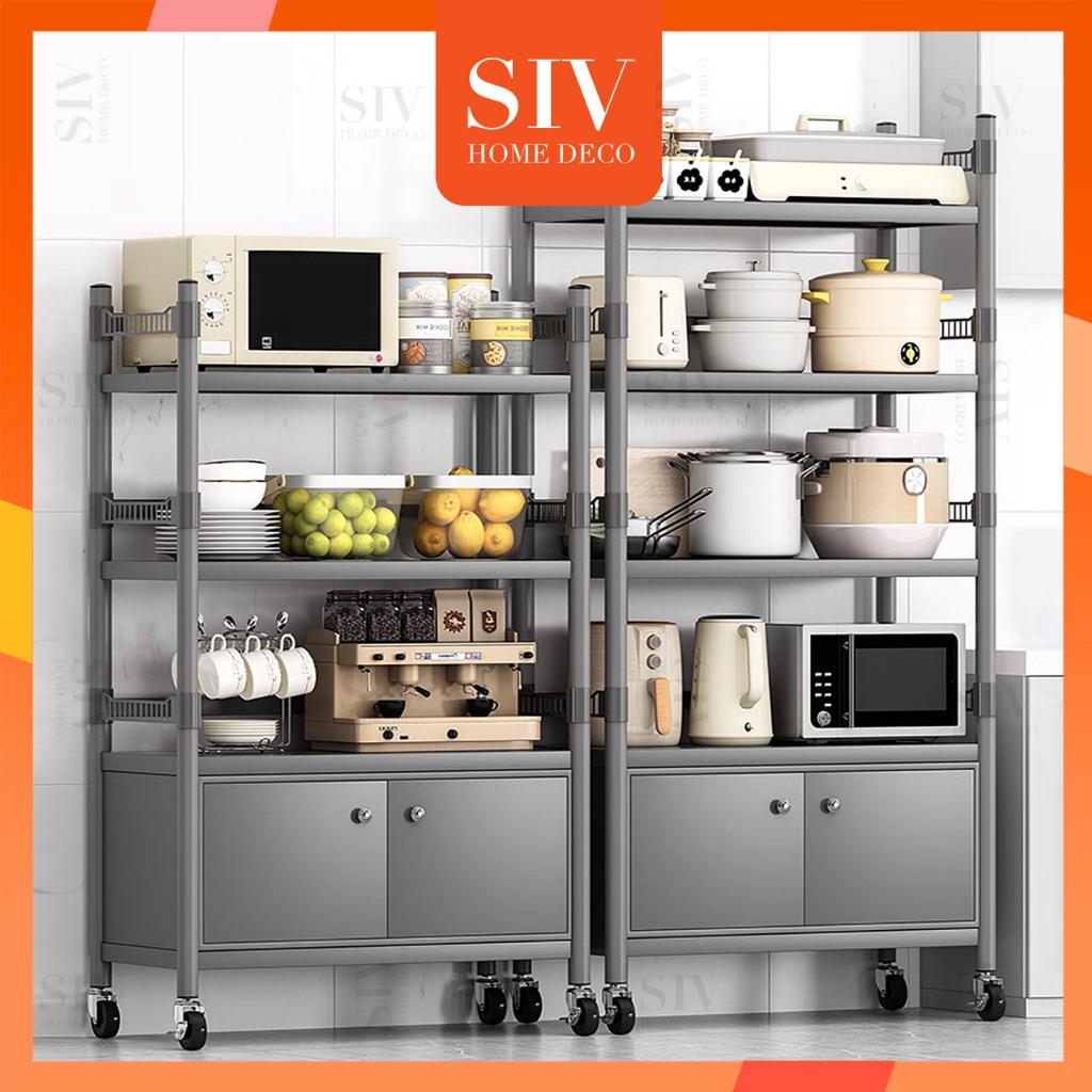 Jual SIV Rak Dapur Serbaguna Multifungsi Rak Microwave Oven Rak Susun ...