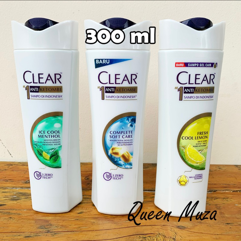 Jual Clear Men Shampoo 160ml 300ml Anti Dandruff Cool Sport Menthol 3 ...