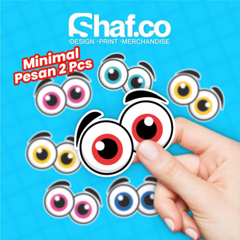 Jual STIKER MATA MATA UNtuk VISOR, MOTOR, HP,DLL | Shopee Indonesia