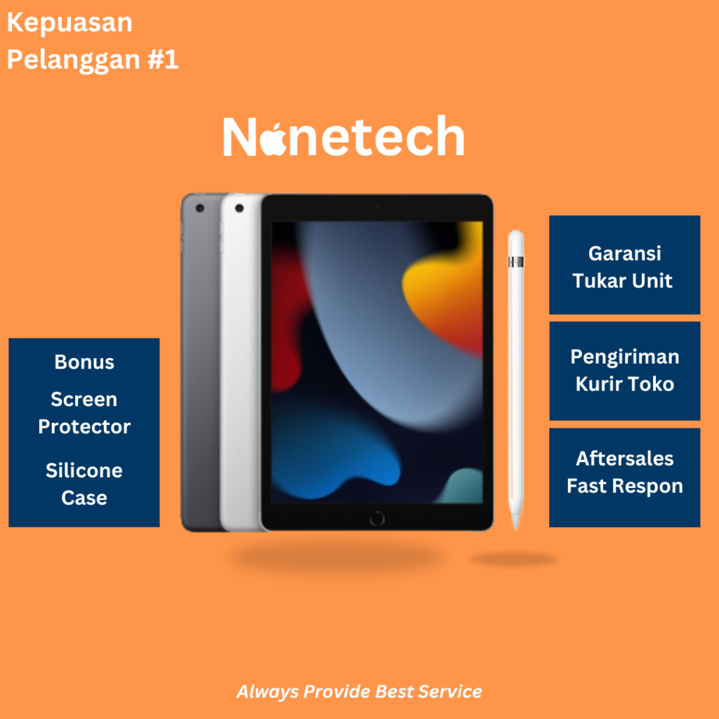 Jual iPad Gen 9th 10.2inch 2021 64GB Wifi Only not Air 5 10 | Shopee ...