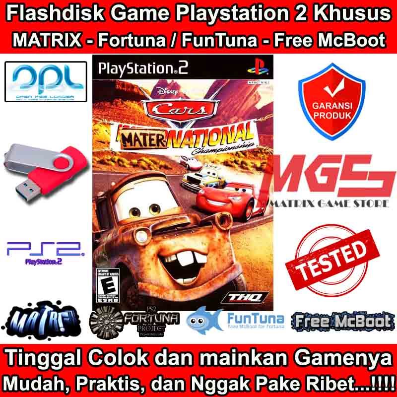 Jual Flashdisk Game PS2 PS 2 Cars Mater-National Championship | Shopee ...