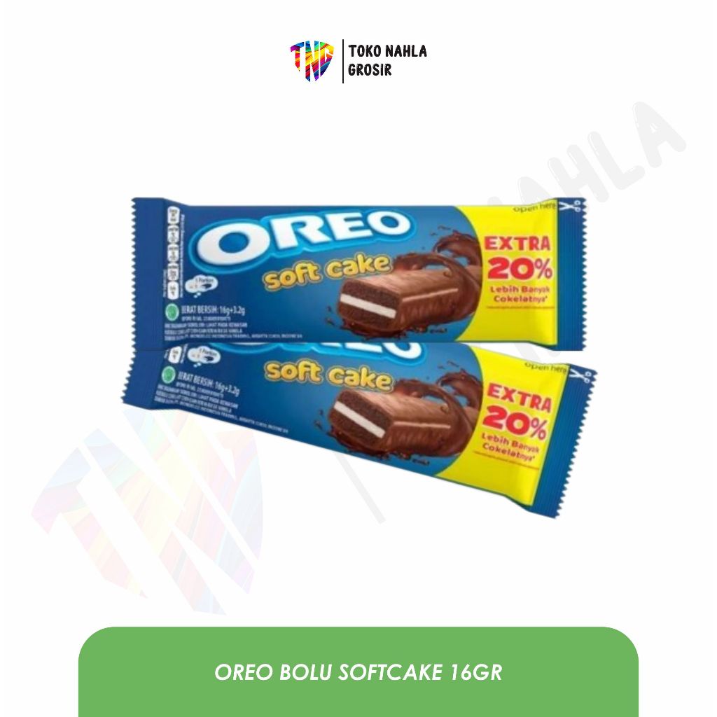 Jual Oreo Bolu Softcake 16gr Kemasan Box Isi 12 Pcs | Shopee Indonesia