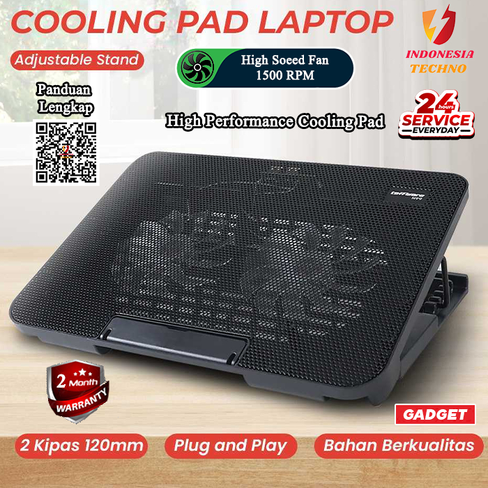 Jual LAPTOP COOLING PAD GAMING - KIPAS PENDINGIN NOTEBOOK COOLER ...