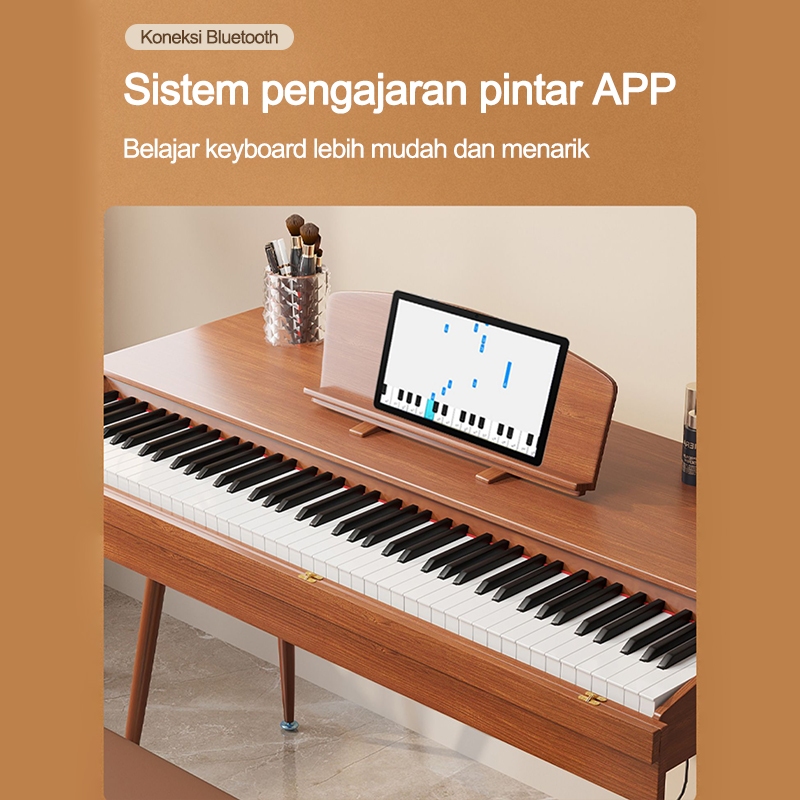 Jual Benston Music- Keyboard elektrik 88 tuts tipe laci kayu solid ...
