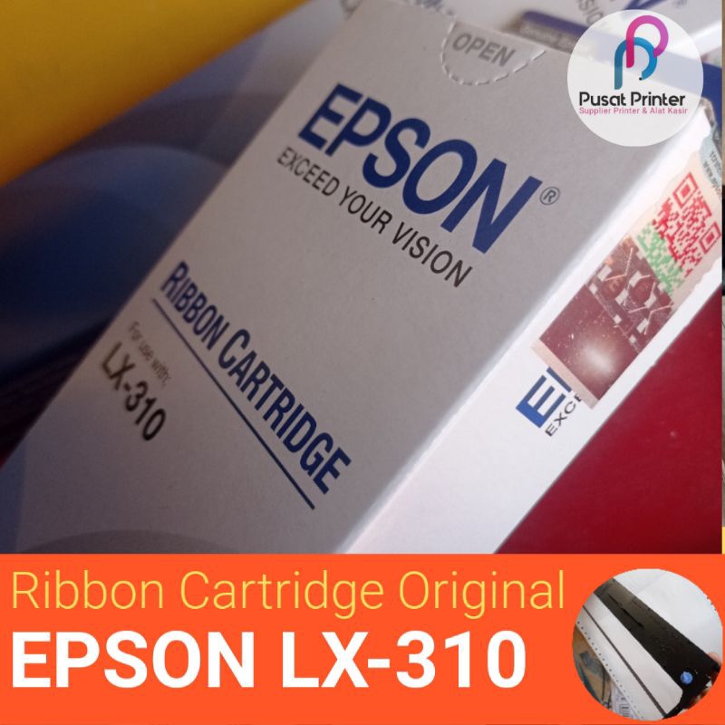 Jual Ribbon Cartridge / Pita Original Printer Epson LX310 / LX 310 ...