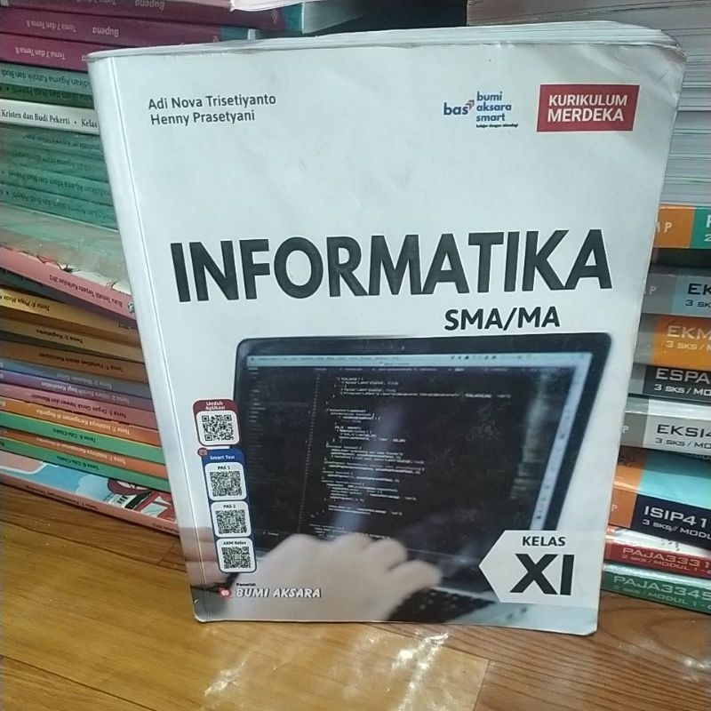 Jual buku Informatika kelas XI-11-2 SMA/ MA kurikulum merdeka | Shopee Indonesia