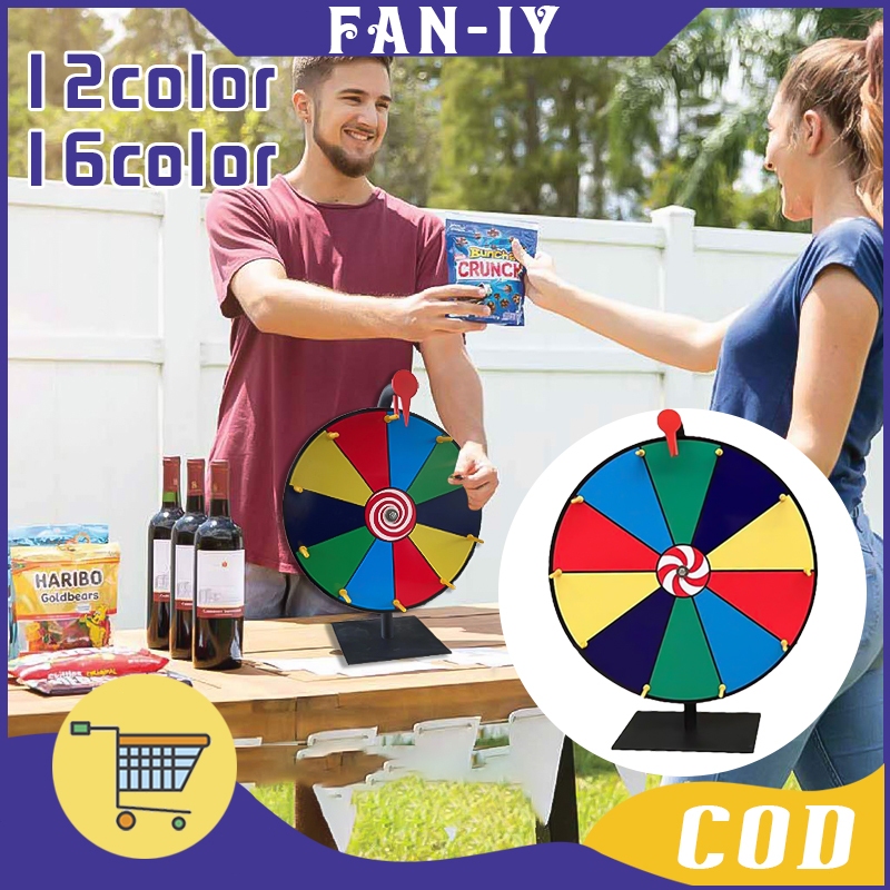 Jual 1Set Lucky Spin 30CM / Roulette Spin / Wheel Of Fortune 12/16 ...