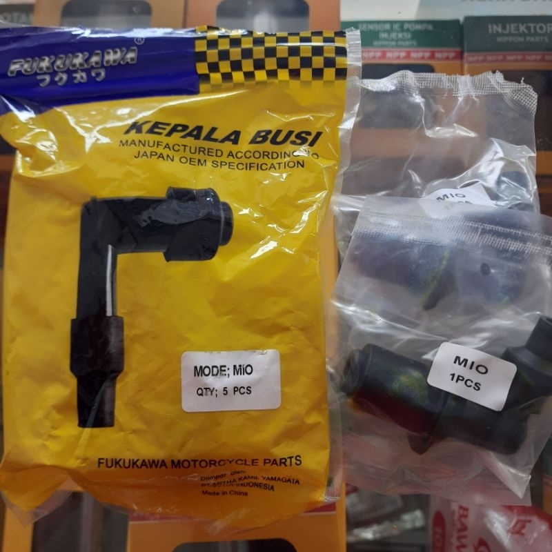 Jual Padud Busi Mio Karbu 5TL / 5LW Fukukawa (Cop Kepala Busi) | Shopee ...