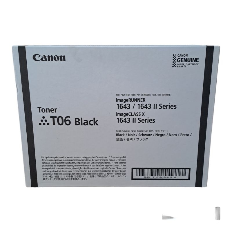 Jual Toner canon T06 black original for printer imageRUNNER 1643/1643 II SERIES | Shopee Indonesia