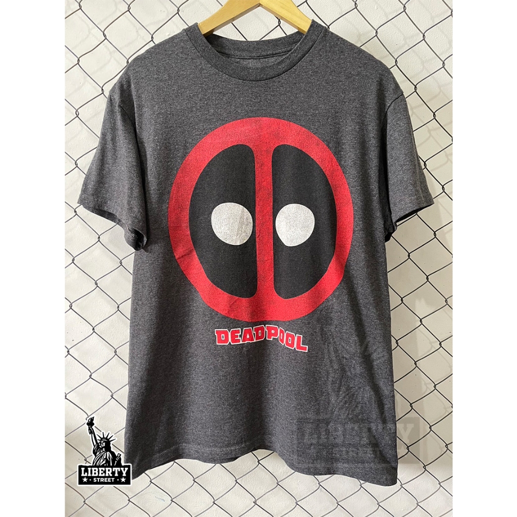 Jual MARVEL DEADPOOL LOGO THSIRT | Shopee Indonesia