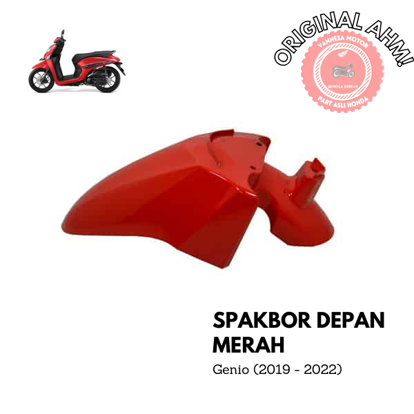 Jual Spakbor Slebor Depan Honda Genio Merah - Jaminan Original 100% ...
