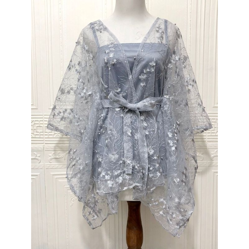 Jual Outer Brokat Kebaya Wanita Kekinian || Kebaya Modern Korean Style ...