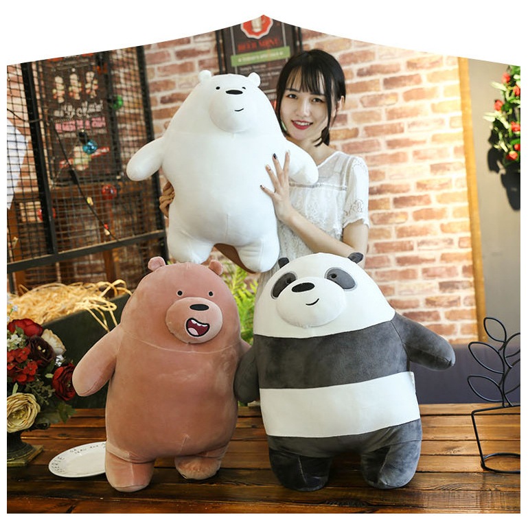 Jual Boneka We Bear Bears Miniso Boneka Panda Kecil Imut Murah Boneka ...