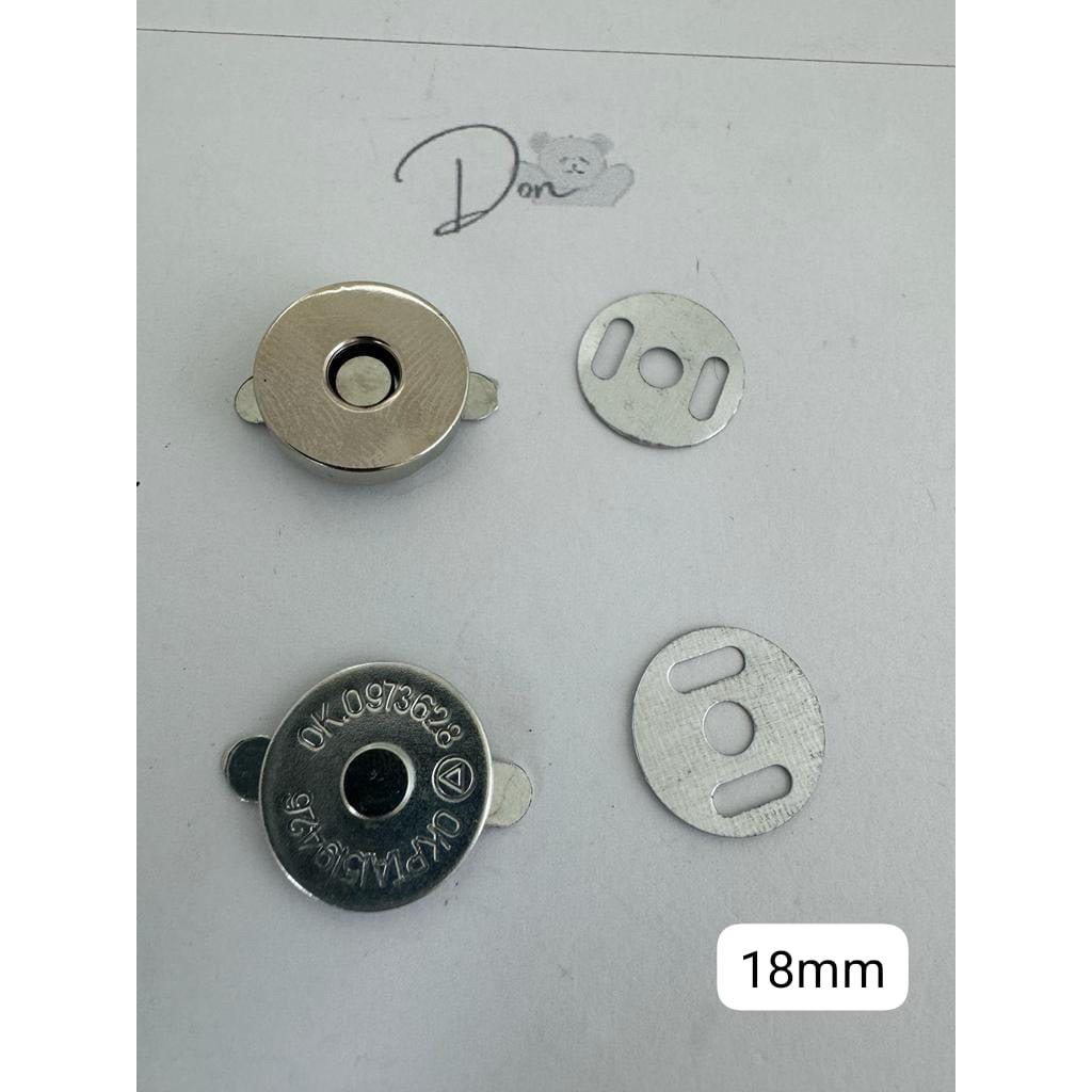 Jual KANCING MAGNET TAS 14 MM DAN 18 MM ( TEBAL ) | Shopee Indonesia