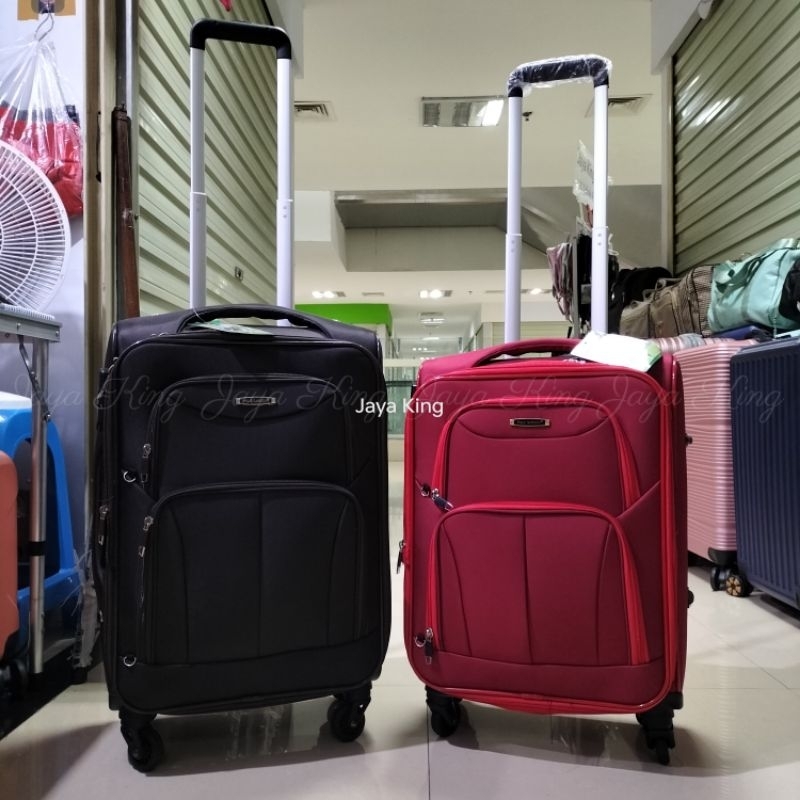 Jual Koper Kabin Kain Kanvas 18 20 Inch Polo Garden Roda 4 Putar Murah ...
