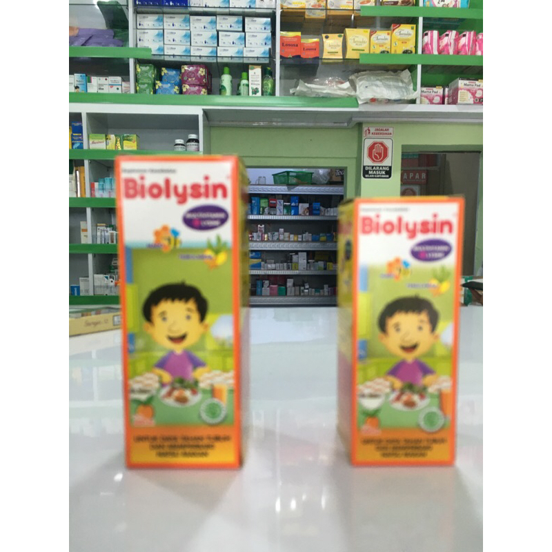 Jual BIOLYSIN SYRUP 100 ml dan 60 ml* | Shopee Indonesia